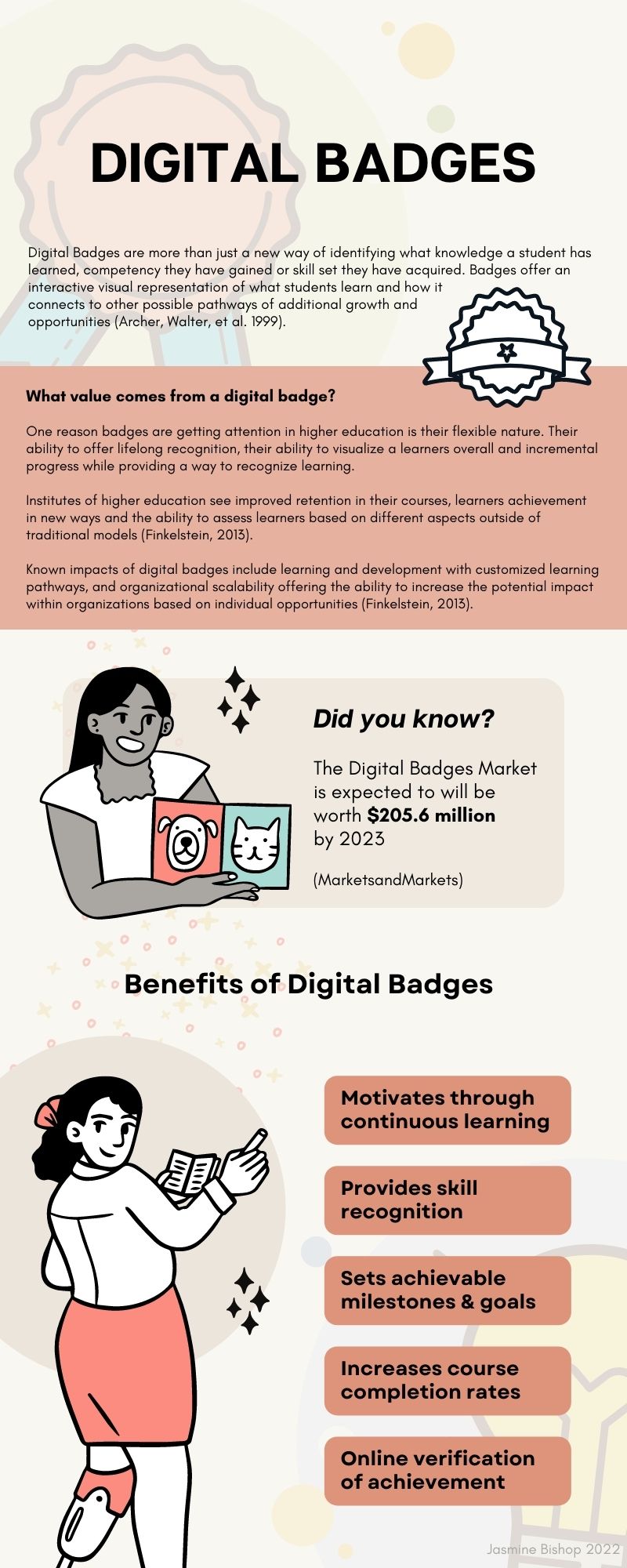Digital Badges in Higher Ed – Jasmine Bishop